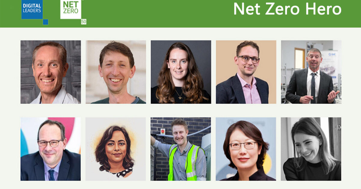 Dr Wei Yang is named as a Net Zero Hero by Digital Leaders - News - Wei ...